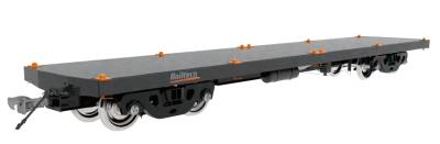 China Payload 61t 2 TEU Railway Flat Deck Wagon Ideal for Heavy Freight Transport and Industrial Logistics Operations for sale