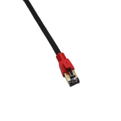 Cina Al Foil Cat8 Ethernet Cable Patch Cord 600MHz S/FTP For Computer Networks in vendita