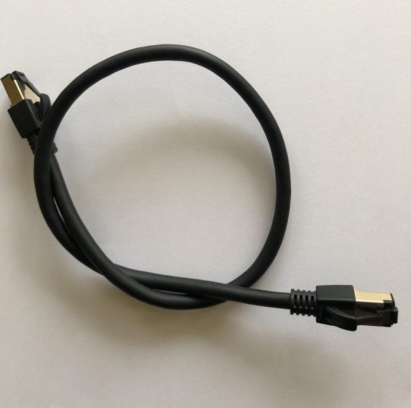 高速600MHz Cat7パッチ・コード10Gbps Rj45コネクターCat7 SFTPケーブル