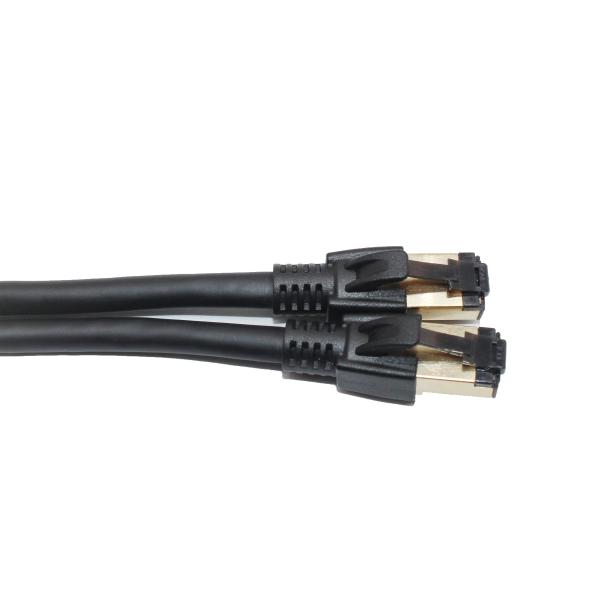 高速600MHz Cat7パッチ・コード10Gbps Rj45コネクターCat7 SFTPケーブル