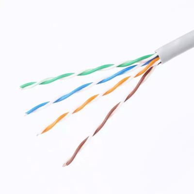4 Pairs Cat5e Lan Cable customized PVC Jacket Pro Environment