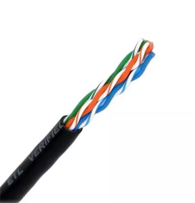 Cina 4 paia di Cat5e Lan Cable hanno personalizzato ambiente del rivestimento di PVC il pro in vendita