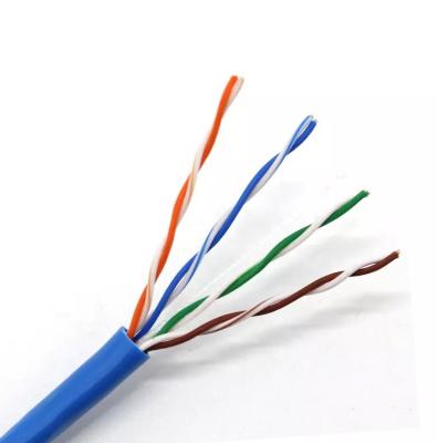 中国 1000feet UTP Cat5eのイーサネット ケーブルCCA 23AWG 24AWGのコンダクター 販売のため