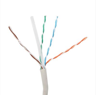 Китай Фольга Al Shiled проводника CCA 4 пары кабеля Lan изоляции Cat6 HDPE продается