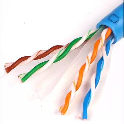 Китай Фольга Al Shiled проводника CCA 4 пары кабеля Lan изоляции Cat6 HDPE продается