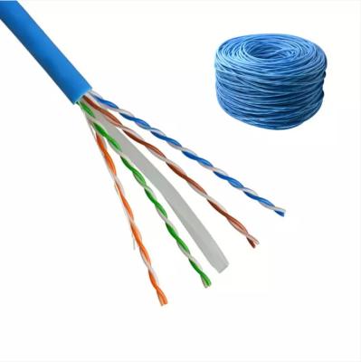 Китай Фольга Al Shiled проводника CCA 4 пары кабеля Lan изоляции Cat6 HDPE продается
