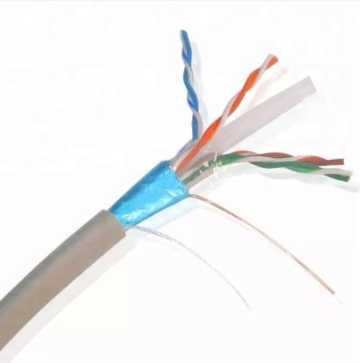 China O PVC novo interno 4 da fábrica emparelha o teste do solha do cabo da rede do cabo 305m do ftp do gato 6 do CCA à venda