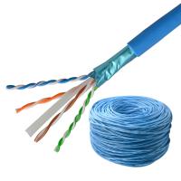 China Shielded FTP CAT6 Network Cable For Telecommunication Broadband Data Center Audio Video for sale