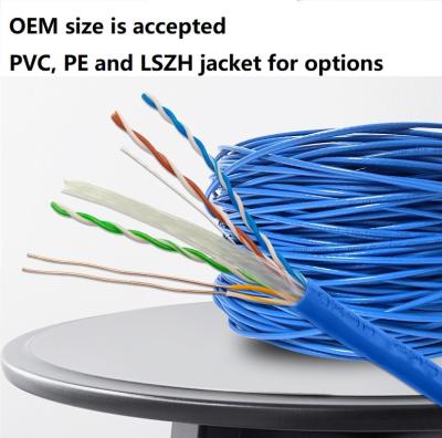 Cina 24AWG CAT6 UTP BC Cable For Network Broadband Data Center Audio Video in vendita