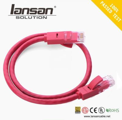 China 15m Cat6 Patch Cord Copper Conductor PVC LSZH PE Jacket for sale