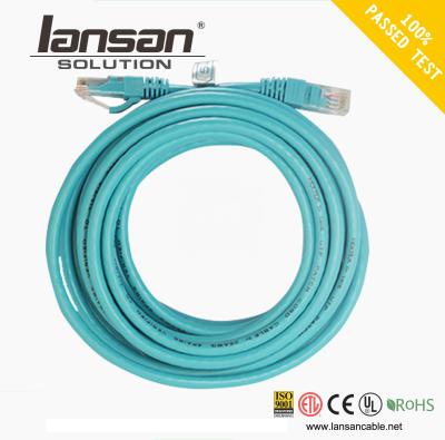 China Cat6 UTP/FTP Patch Cord 10/100/1000Mbps Transfer Rate for Network Cabling jumper fluke test for sale