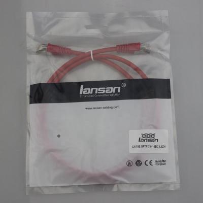 Cina Il nero di colore di temperatura di funzionamento -20℃~+60℃ del cavo di toppa di 24AWG Cat6/bianco/grigio/blu/giallo/verde/rosso/porpora in vendita