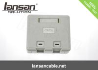 China UL ROHS Certificate Appoved TIA568B Cat5e Network Surface Mount Box for sale