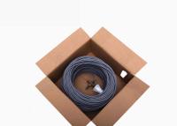 China PVC Jacket Ethernet Cat6 Lan Cable Cat6 UTP Cable 0.57mm Solid Copper for sale
