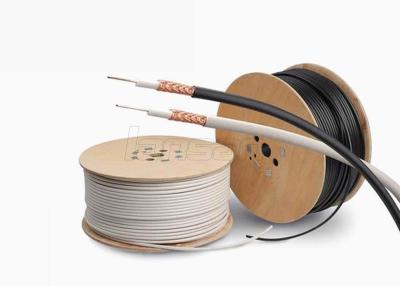 China Cabo coaxial da antena da tevê do revestimento do PE do cabo da tevê RG59 para a câmara de segurança à venda