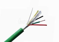 China 4 Cords Bare Copper Security Fire Alarm Cable PVC Flame Proof Length Customized for sale