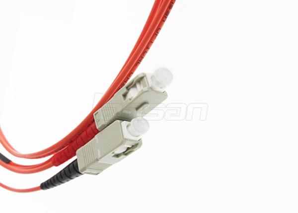 UL94V-O PVC LSZH ANSI Optical Patch Cord Simplex SC To FC UPC APC