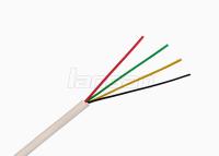 China PE Insulation Special Cables Bare Copper Wire 4 Core Alarm Cable For Security Systems for sale