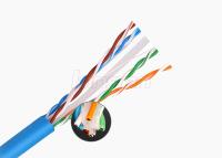 China 550Mzh Cat6 UTP 4 Pair Cable Solid Wire Fluke Pass For Communication for sale
