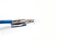 China Ethernet FTP Cat6 Lan Cable Quick Installation 4 Pair Network Cable For Multi Media for sale