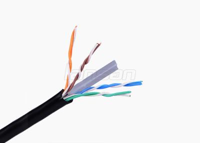 중국 Unshield CM CMR 정격 Cat6 UTP 케이블, PVC 재킷 이더네트 Cat6 케이블 판매용