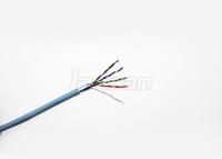 China Gold Plated PVC Jacket FTP Cat5e Patch Cord 24 AWG Computer Network Cable for sale