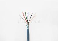 China 26AWG Bare Copper network patch cord , LSZH Jacket cat5e network cable for sale