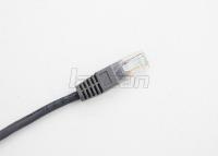 China High Frequency Cat6 Patch Cord / Cat6 UTP Cable With PVC Jacket Pass Fluke Test for sale