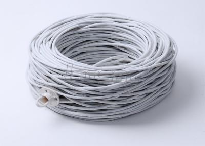China U / FTP 0.58mm Naakt Koper Cat6A Aangepast Lan Cable Gray Jacket Color Te koop