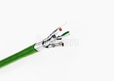 中国 CMはCat6a Ftpケーブルを、泡立ったPEの絶縁材失敗させるCat6aを保護したケーブルを評価した 販売のため