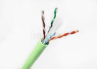 China Low Smoke Zero Halogen Networking Cat6 Utp Cable 500Mzh Frequency Solid 100% Copper for sale