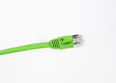 China Round CAT6A FTP Cable , CM PVC PLUS PE 1-3m RJ45 Connector Pure Copper Patch Cord for sale