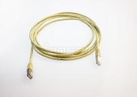 China Al Mylar FM PE Cat7 Patch Cord 24AWG Shielded Cat7 Patch Cable for sale