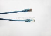China PVC Jacket Rj45 Cat6A Patch Cord Round Shape FTP Network Cable For Communication for sale