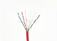China 24AWG 0.50mm Cat5e Lan Cable Pure Solid Bare Copper UTP Solution for sale