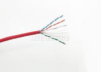 China 24AWG 0.50mm Cat5e Lan Cable Pure Solid Bare Copper UTP Solution for sale