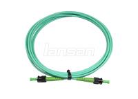China 3.0mm ST ST Single Mode Fiber Patch Cord G652D High Return Loss Simplex Jumper for sale
