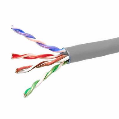 Cina AI Mylar Cat5e Lan Cable 24AWG Poiché rame nudo del solido dell'HDPE in vendita