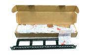 China Lansan UTP Cat6 24 Port Patch Panel / Network Patch Panel With Dust Cover for sale