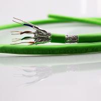 China Network Al Foil Shielded Copper Braiding SFTP Cat6a Cable for sale