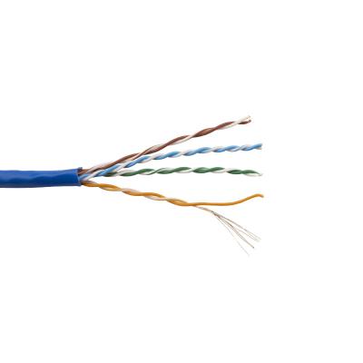 Китай Кабель Lan CPR UTP Cat5e 4 пары обнаженного медного ANATEL с ДО РОЖДЕСТВА ХРИСТОВА проводником CCA продается