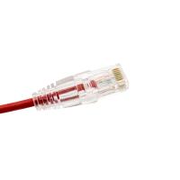 China 1FT CAT6A UTP Ethernet Network Booted Patch Cable Stranded Bare Copper for sale