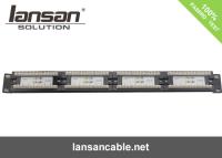 China UTP Unsheild 26AWG Cat6 Patch Panel PBT RJ45 Socket for sale
