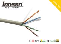 China HDPE PVC FTP Cat5e Lan Cable Bare Copper Conductor for sale