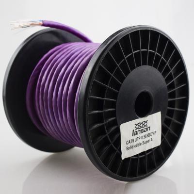 Cina HDPE di rame del cavo della rete di BC Cat 6 UTP del conduttore dell'interno in vendita