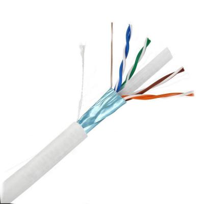 China SFTP porque HDPE del cable de SFTP 23AWG Cat6 Lan Cable Twisted Pair Gigabit for sale
