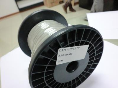 Cina Polietilene del cavo 23AWG di LSZH 250Mzh Cat6 UTP per la comunicazione in vendita