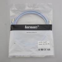 China AI Mylar Cat5e Patch Cord Al Foil 24AWG Solid Bare Copper ETL LSZH for sale