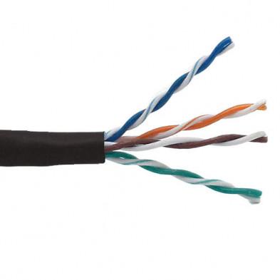 Cina Cavo dell'interno di Ethernet LSZH Cat5e del cavo dell'HDPE 24AWG Cat5e UTP del conduttore di CCS in vendita