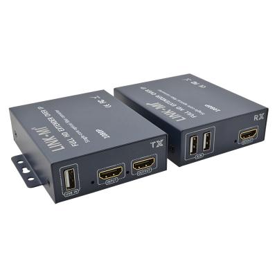 Cina 20 km HDMI KVM Fiber Extender con Loop Out 1080P Extender HDMI Over Fiber in vendita